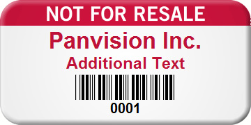 Durable Plastic Asset Tags | Custom Polyester Asset Labels